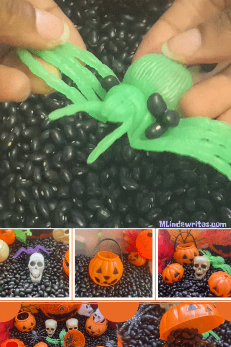How To Make The Spookiest Halloween Sensory Bin This Fall