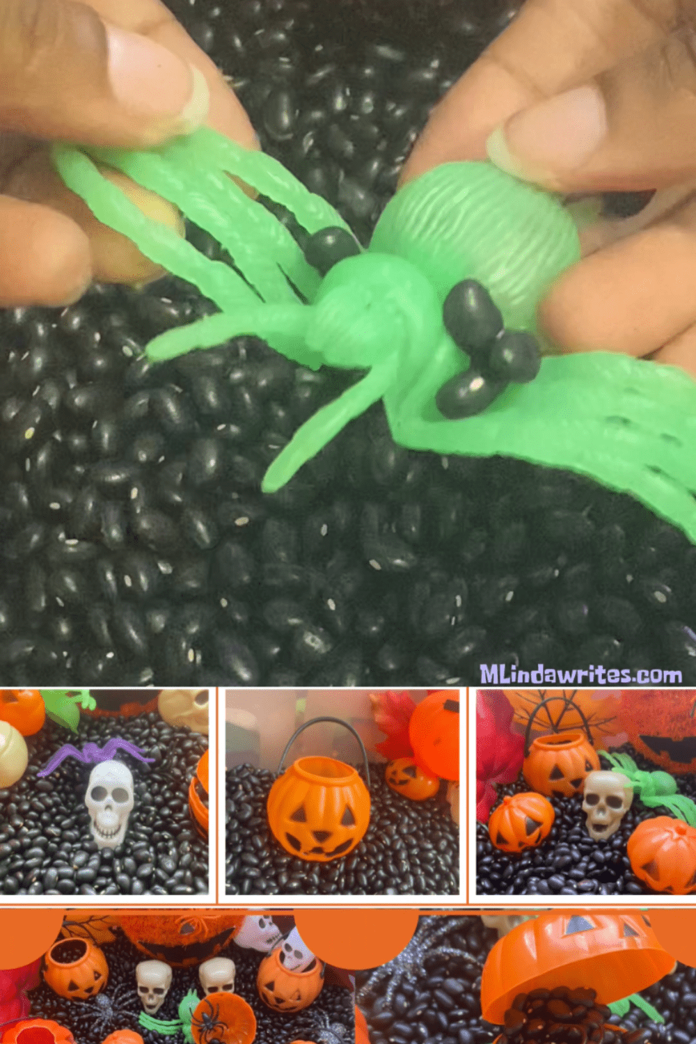 How To Make The Spookiest Halloween Sensory Bin This Fall