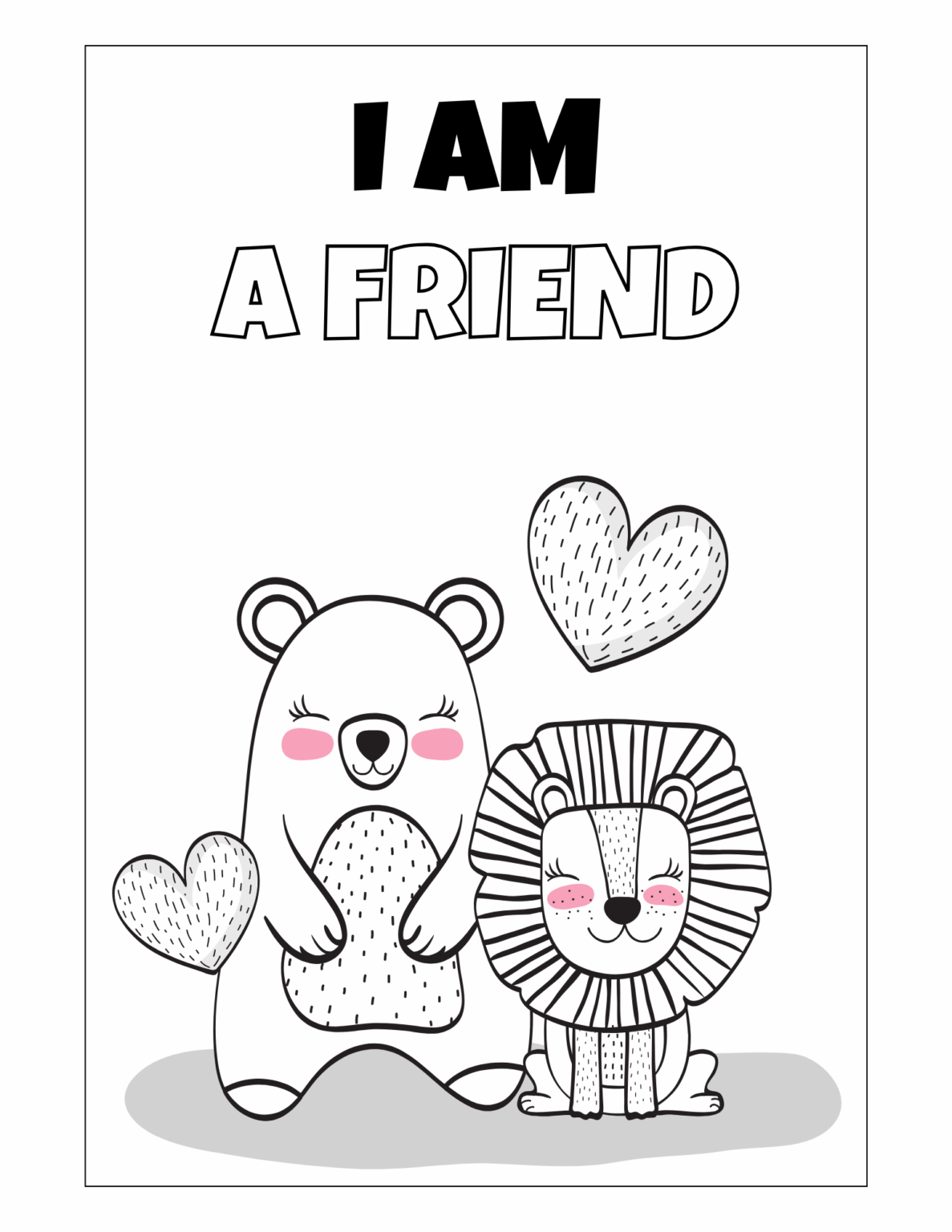Coloring Pages: 19 Positive Affirmations (Free PDF Printables)