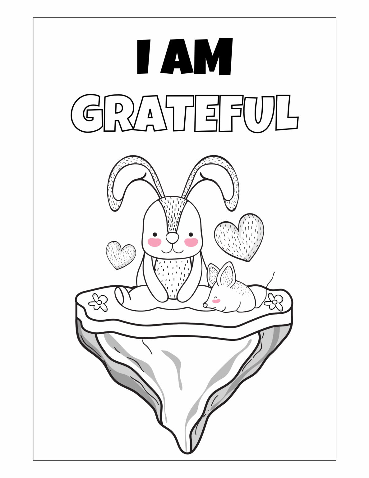 Coloring Pages: 19 Positive Affirmations (Free PDF Printables)