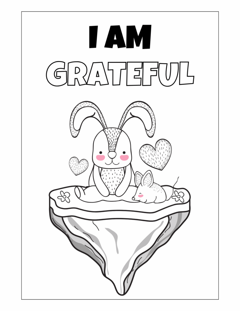 Coloring Pages: 19 Positive Affirmations (Free PDF Printables)